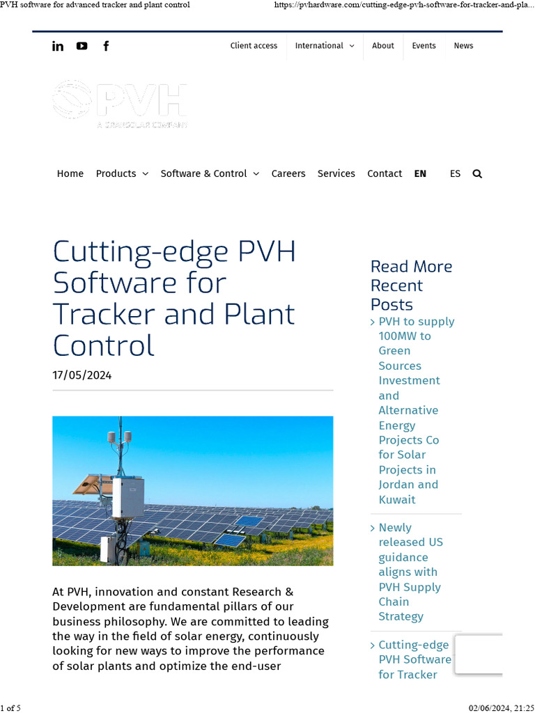 PVH Software for Tracker Control | PDF | Computer Network | Wireless ...