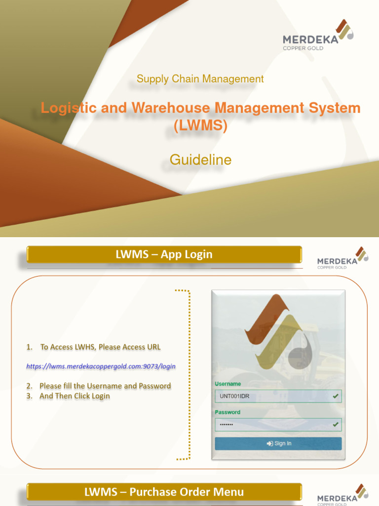 GUIDELINE LWMS MCG For SUPPLIER # R4++ | PDF | Software | Computing