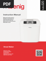 Magic Chef Model CBM310 Bread Maker Manual | PDF | Consumer Goods | Foods