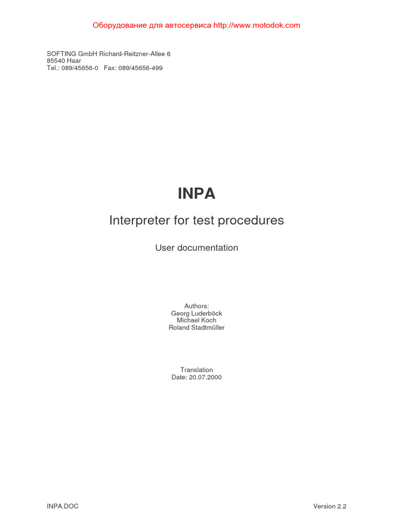 BMW-Inpa-Ediabas-doc | Download Free PDF | Computer File | Library ...
