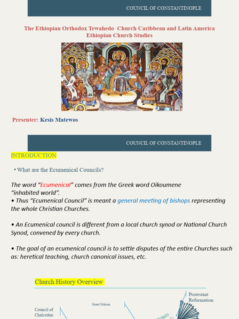 Council of Constantinople | PDF | Arianism | Trinity