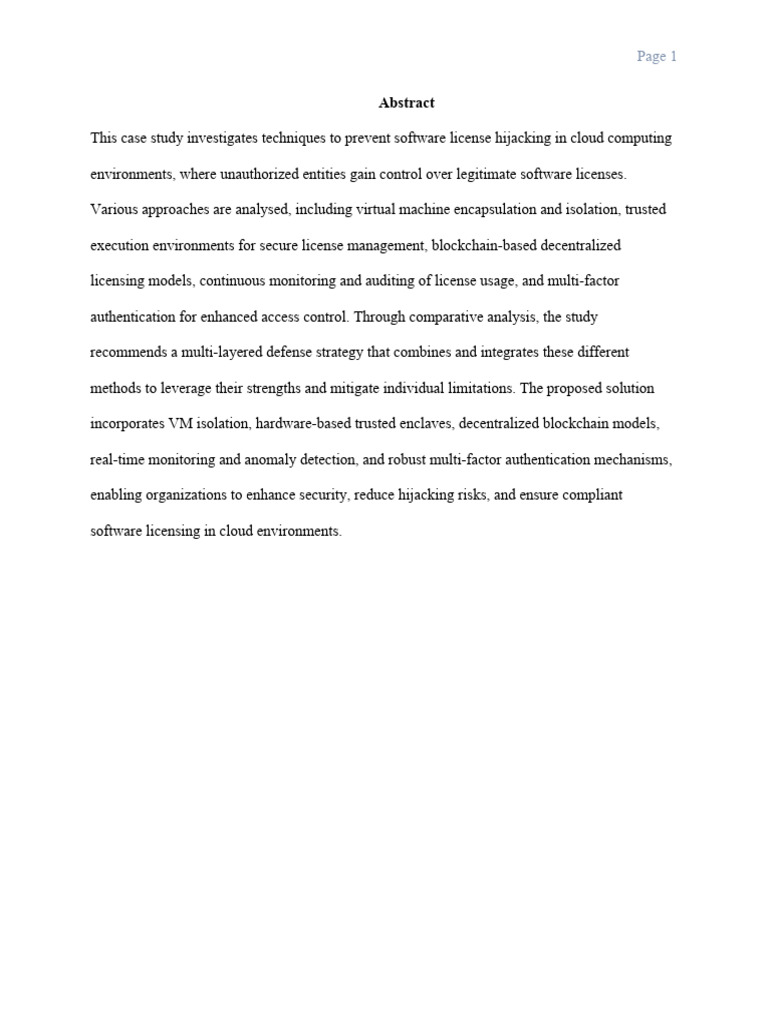 Case Study 2.1 | PDF | Security | Computer Security