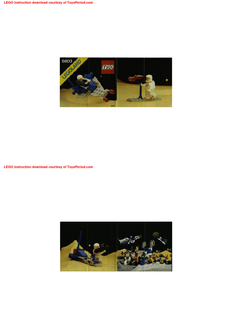 6803 Lego | PDF