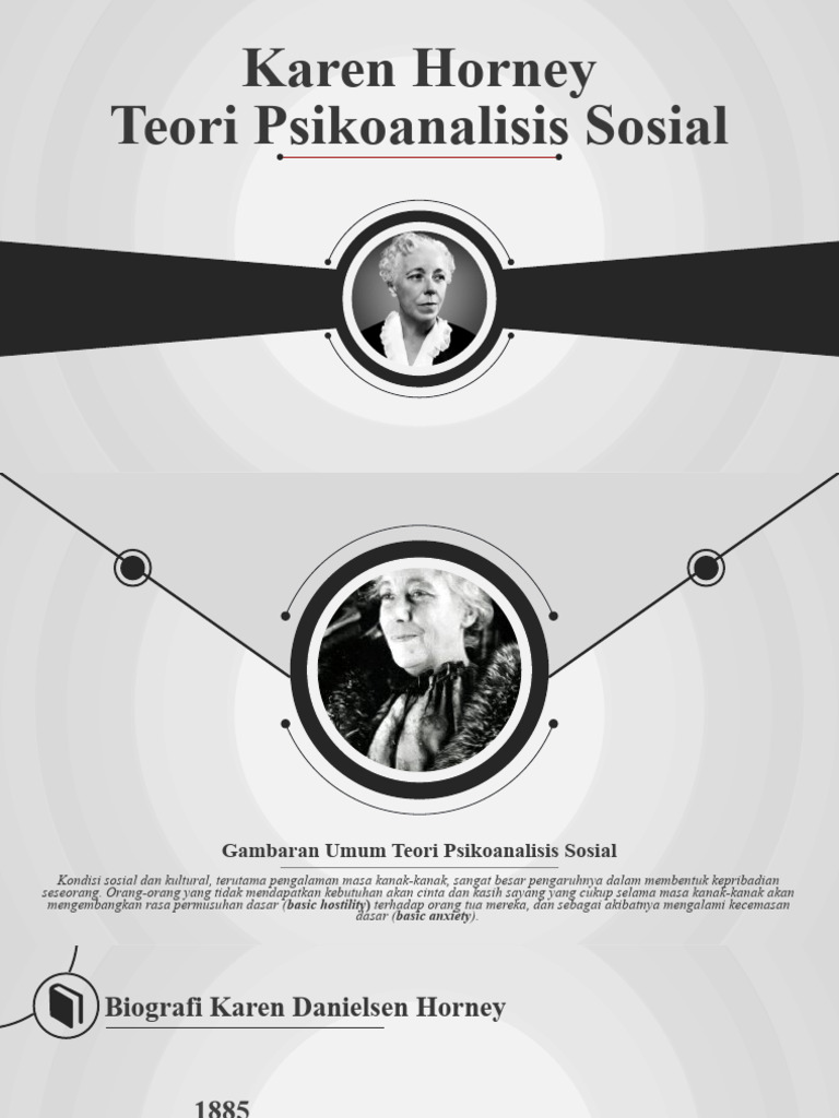 Karen Horney-Teori Psikoanalisis Sosial | PDF