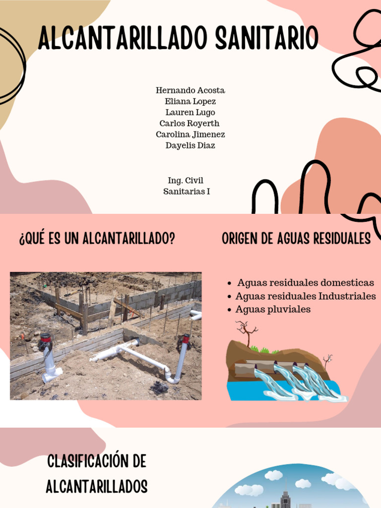 Alcantarillado Sanitario | PDF | Alcantarillado | Aguas residuales
