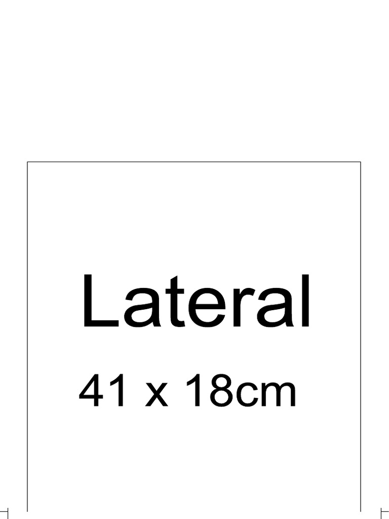 Lateral | PDF