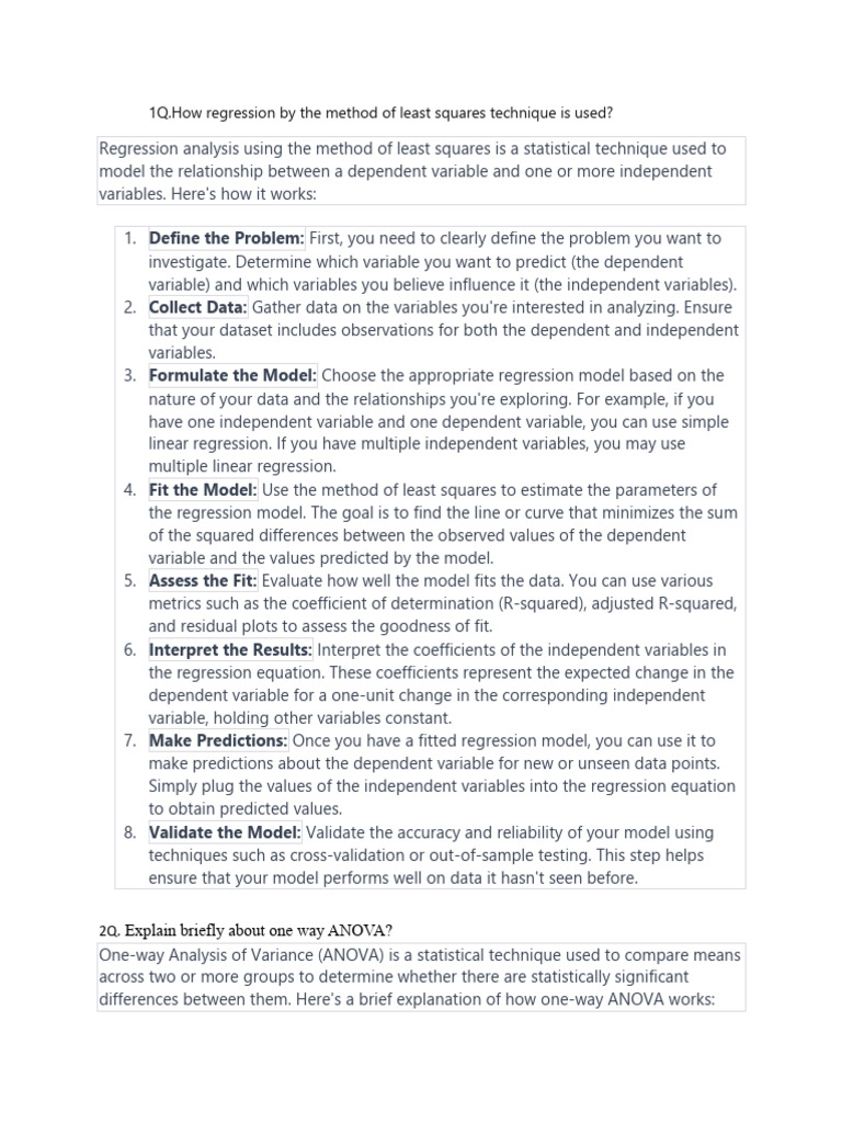 Business analytics | Download Free PDF | Cross Validation (Statistics) | Regression Analysis