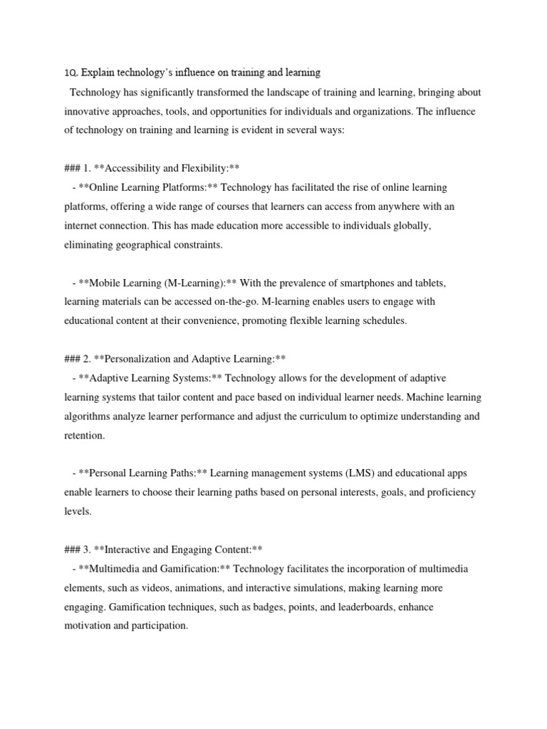 Learning and Development | PDF | Augmented Reality | Learning