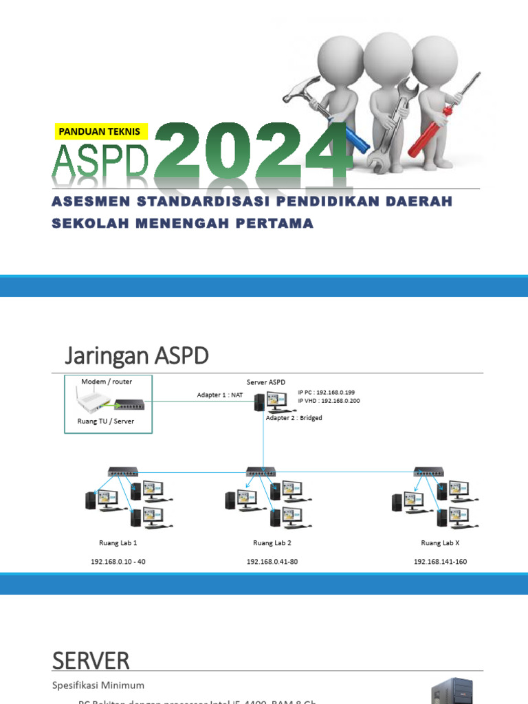 Panduan Teknis Jaringan ASPD 2024 | PDF | Komputer