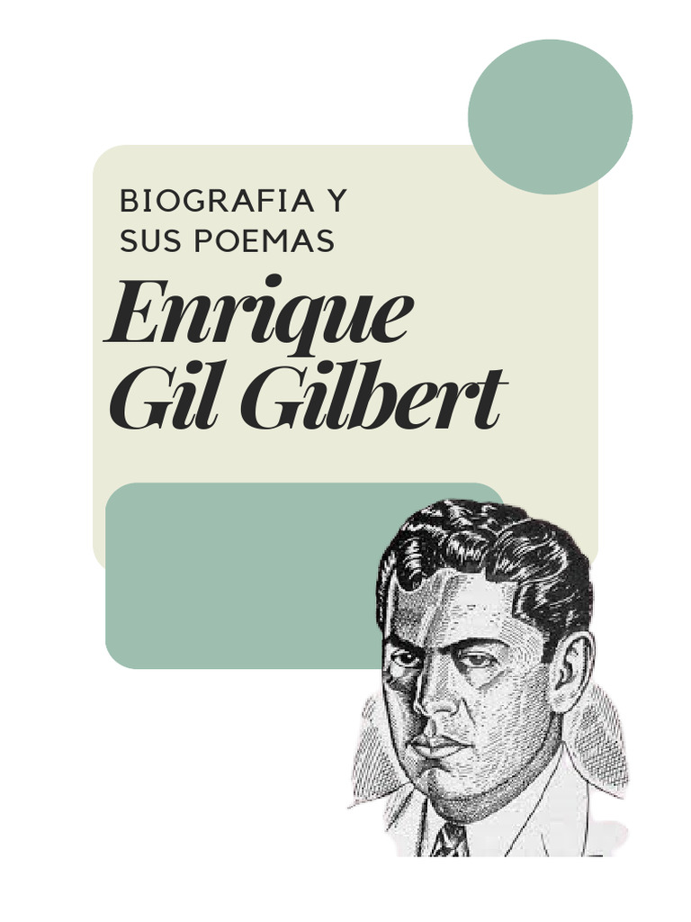 Biografía y Obras de Enrique Gil Gilbert | PDF