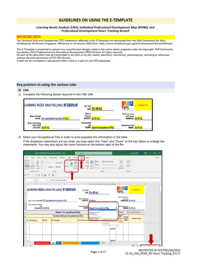 Lna Ipdm PD Hours Tracking Ev1.0 | PDF | Preschool | Learning