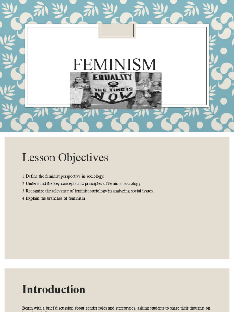 Feminism Theory | PDF | Feminism | Gender Studies
