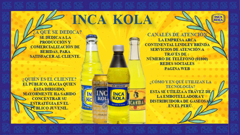 Atención al Cliente de Inca Kola | PDF