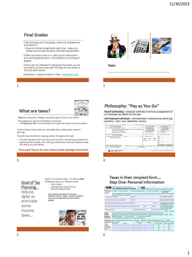 Taxes | PDF | Taxes | Capital Gains Tax