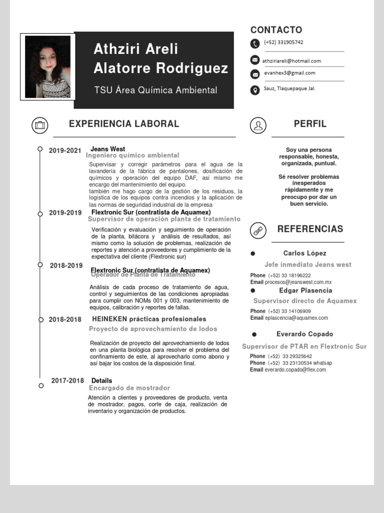 Athziri Alatorre Cv2019 | PDF | Tecnología