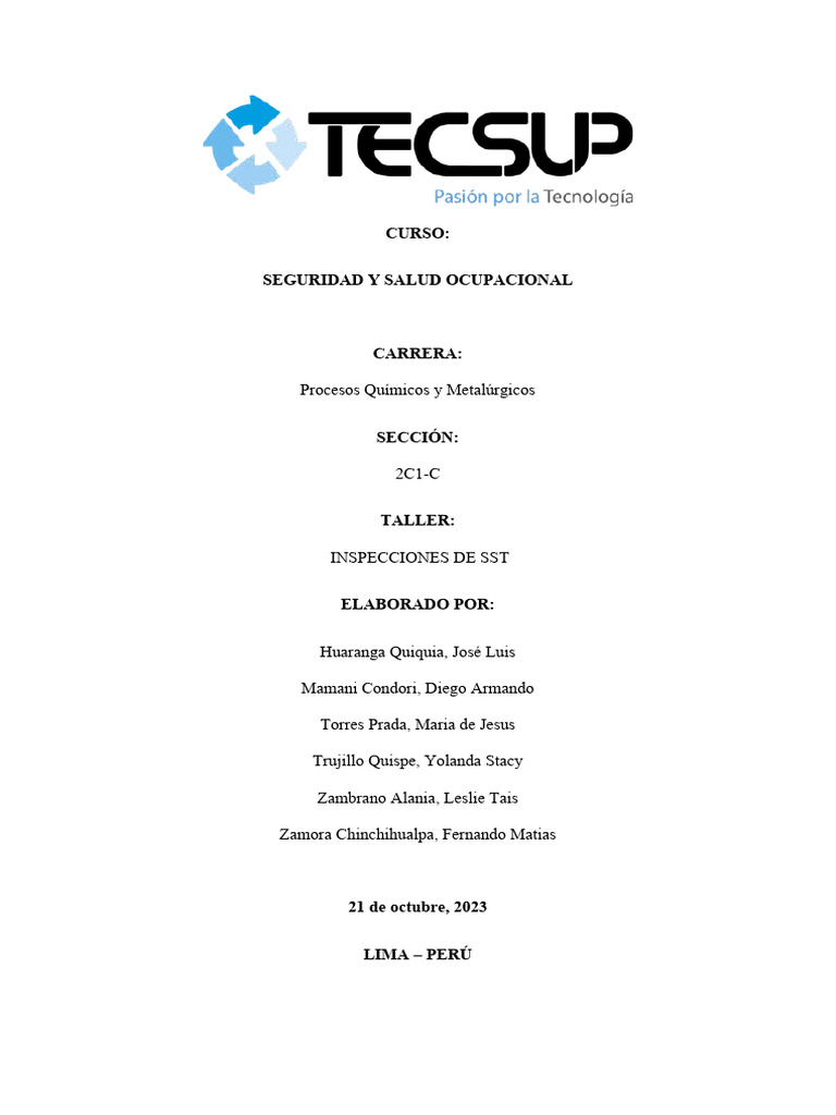 Taller 4 TECSUP | PDF