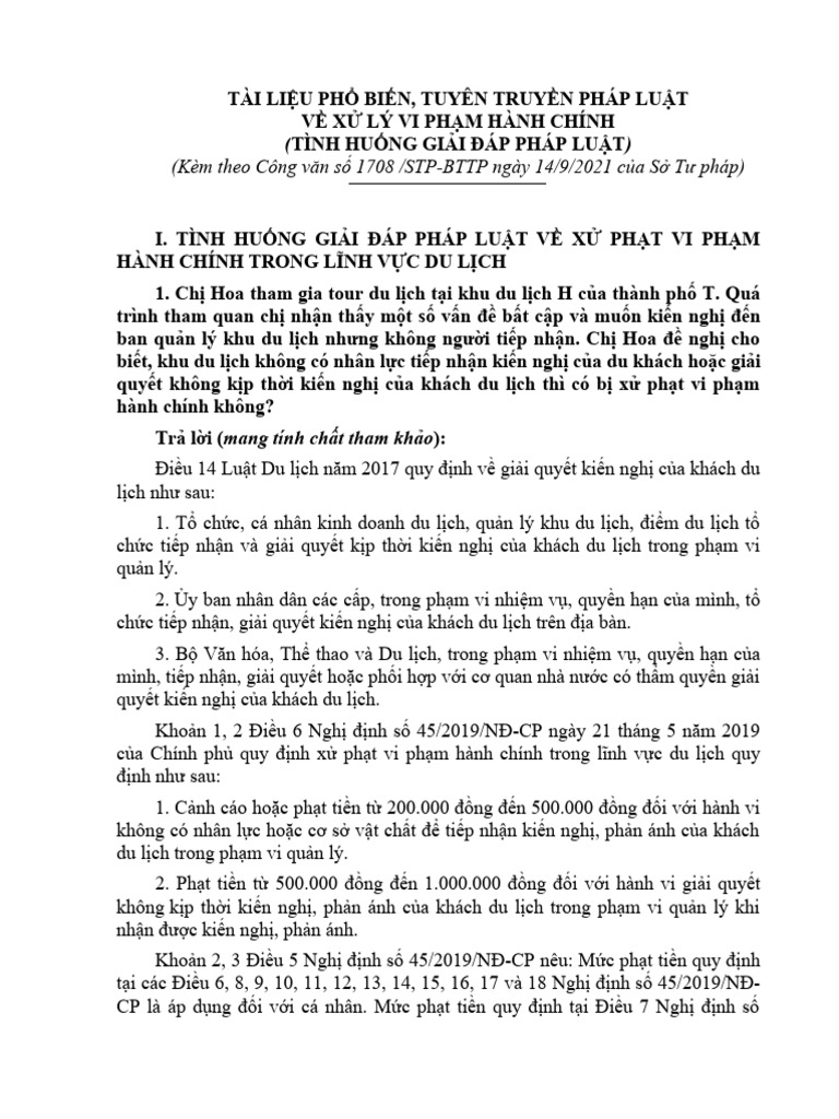 Tong Hop Tinh Huong Dot 3.2021 | PDF