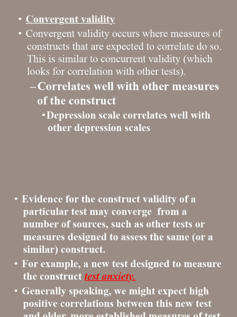 Topic 14 Indicators of Test Quality | PDF | Validity (Statistics ...