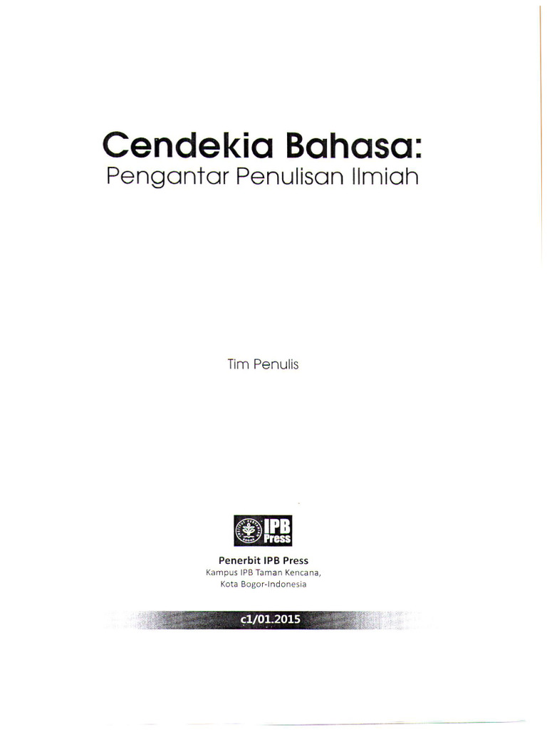 Menyusun Paragraf Karangan Ilmiah Pdf