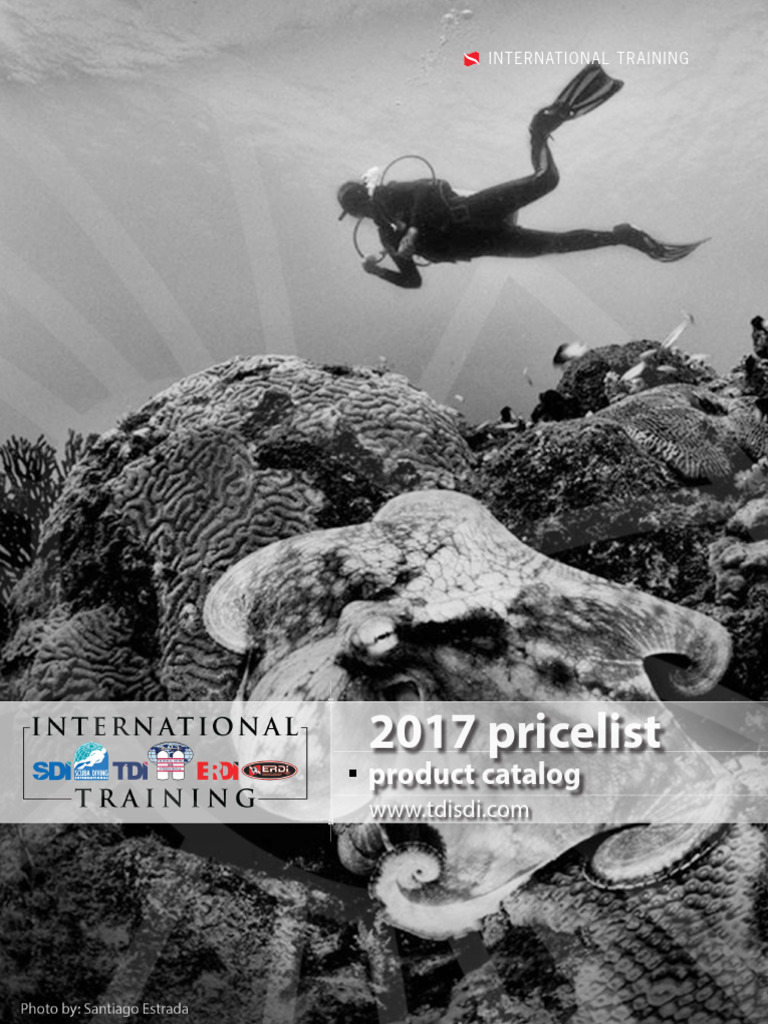 2017 SDI TDI ERDI Price List | PDF | Scuba Diving | Educational Technology