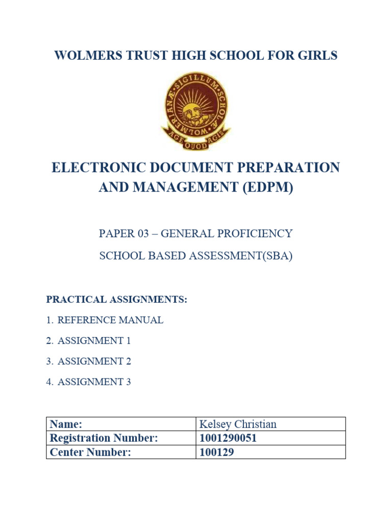 EDPM SBA Portfolio by Kelsey Christian | PDF | Leasehold Estate | Lease