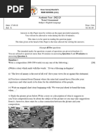 Class 9 English Literature Reader - Song of The Rain | PDF | Rain