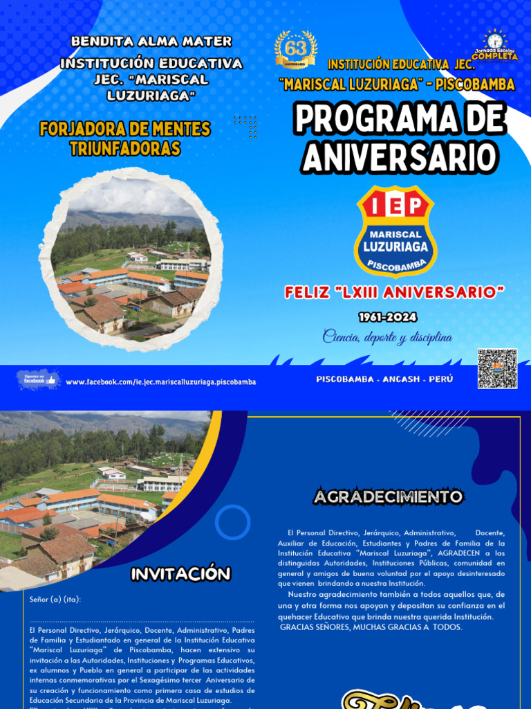 Programa - Aniversario 2024 | PDF
