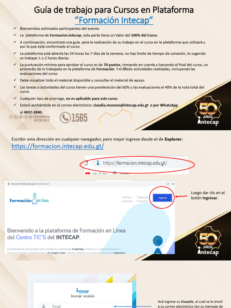 Como Ingresar a Plataforma MD PPE en Formación (1) | PDF | Publicidad digital