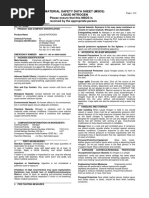 MSDS N2 | PDF | Nitrogen Dioxide | Nitric Acid