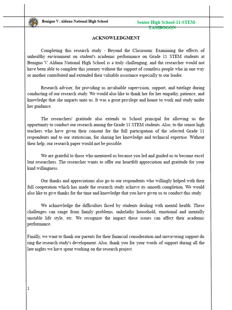 PR 1 Stem Tambogon G1 | Download Free PDF | Stress (Biology) | Anxiety