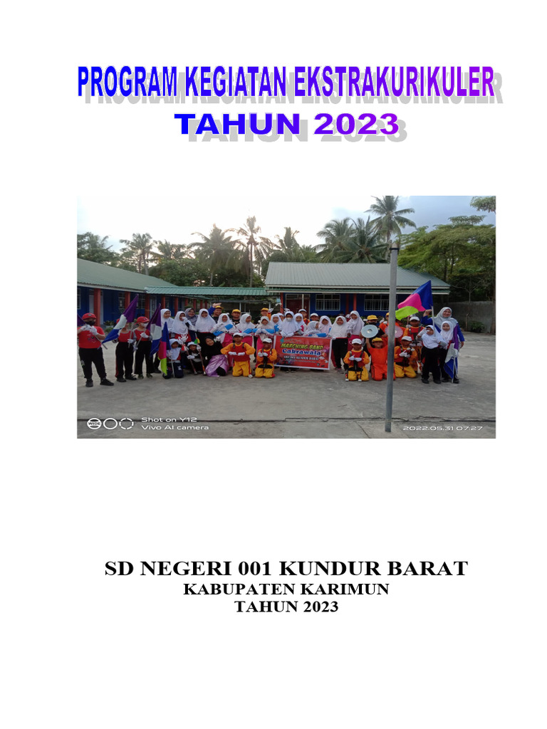 Program Ekstrakurikuler SD TP 2022 2023 | PDF