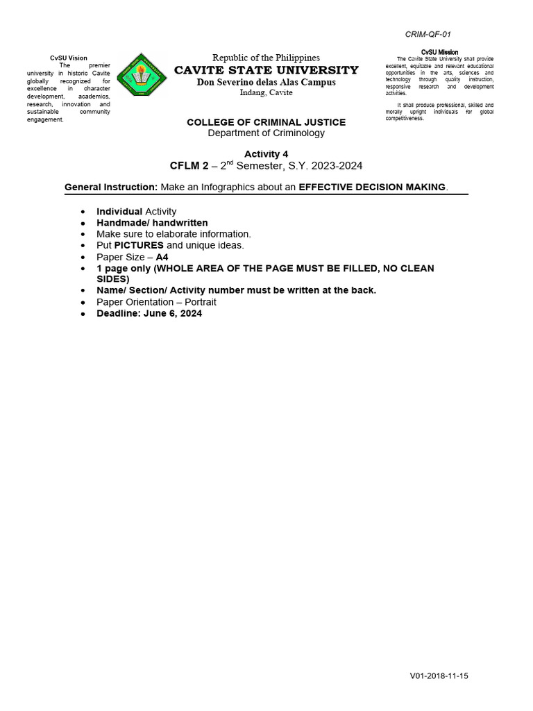 Activity 4 Infographics CFLM 2 | PDF | Learning | Cognition