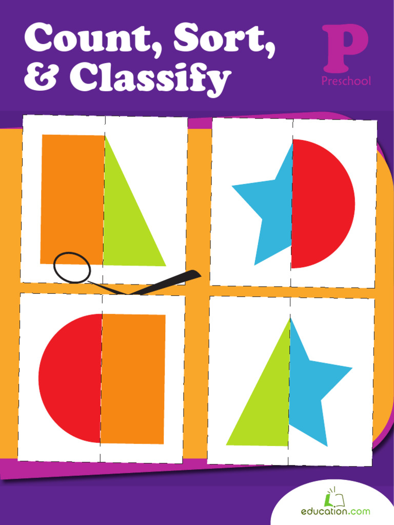 Count Sort Classify Workbook | PDF | Vegetables | Plants