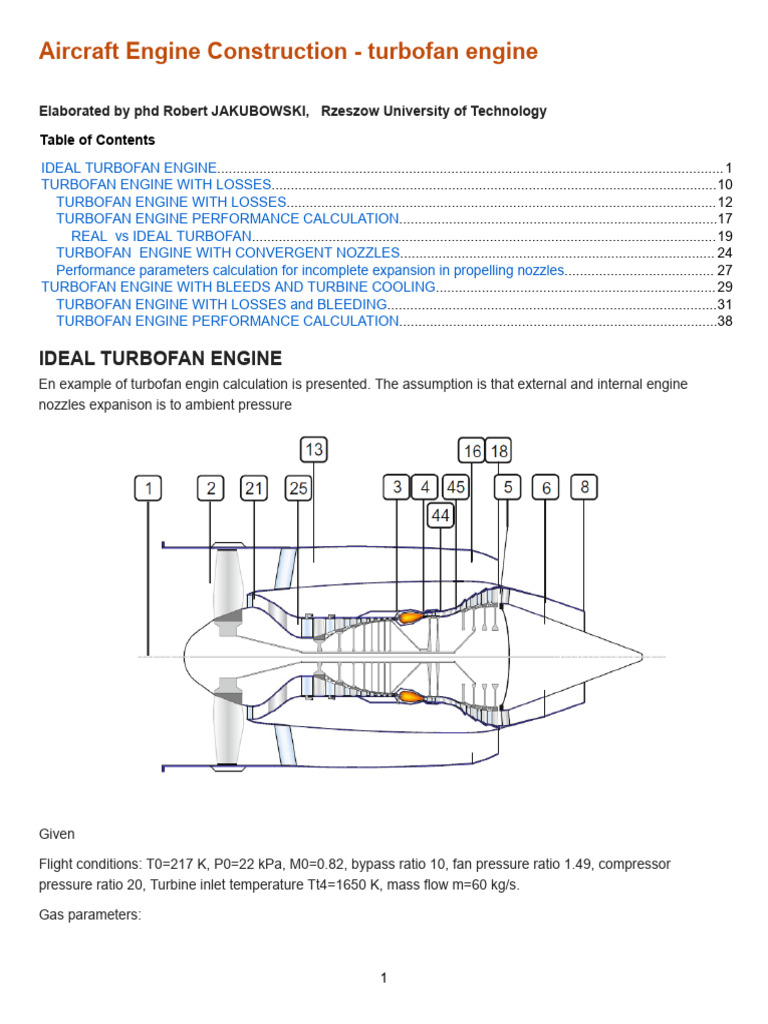 turbofan_engine | PDF | Jet Engine | Nozzle