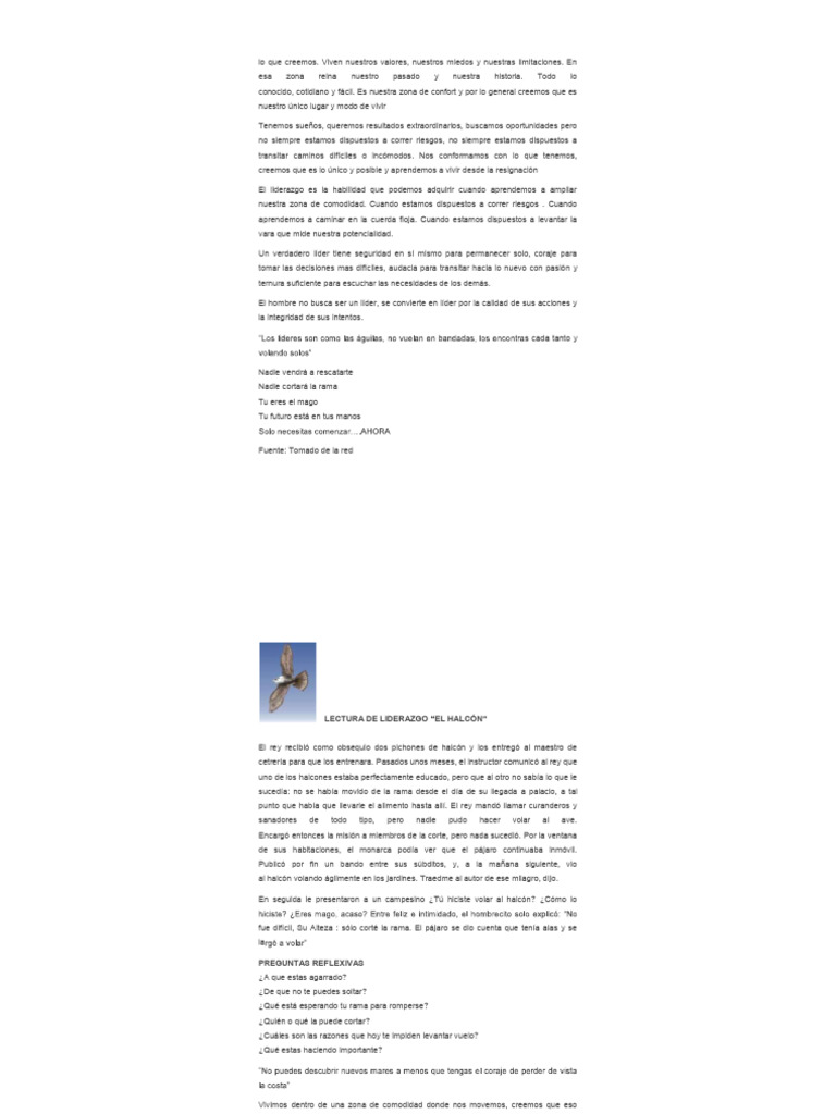 Lectura El Halcon | PDF