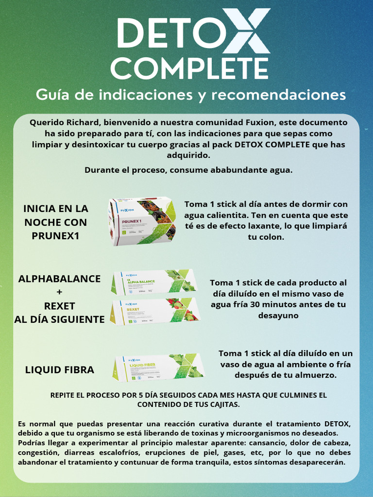 GUIA DETOX COMPLETE | PDF