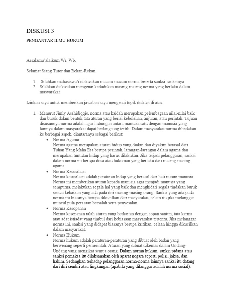 Diskusi 3 | PDF | Karier & Perkembangan | Gaya Hidup