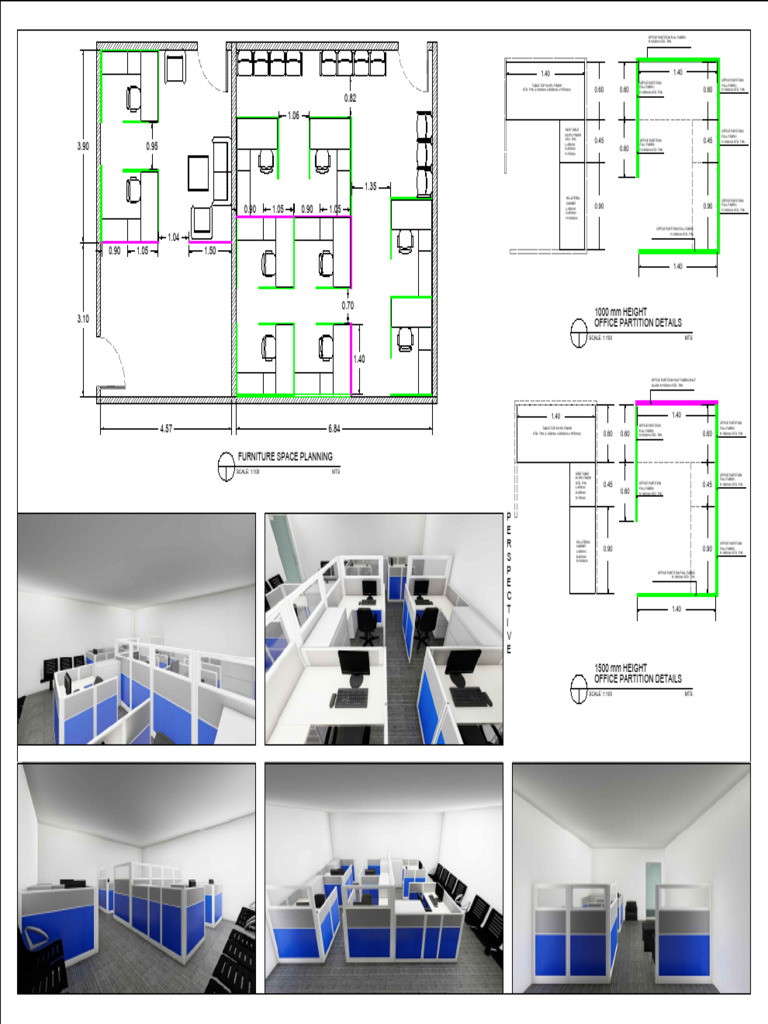 Office Partition and Furniture Specs | PDF