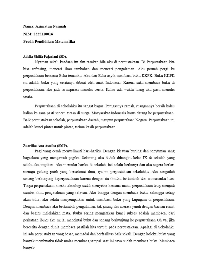 AZIMATUN NAIMAH_PMT2023 | PDF