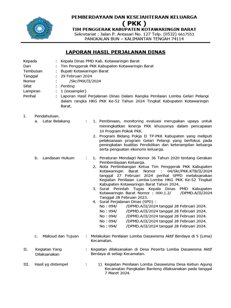 LPD PENILAIAN GELARI PELANGI | PDF