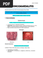 Istmo de Las Fauces | PDF | Medicina CLINICA | Enfermedades y trastornos