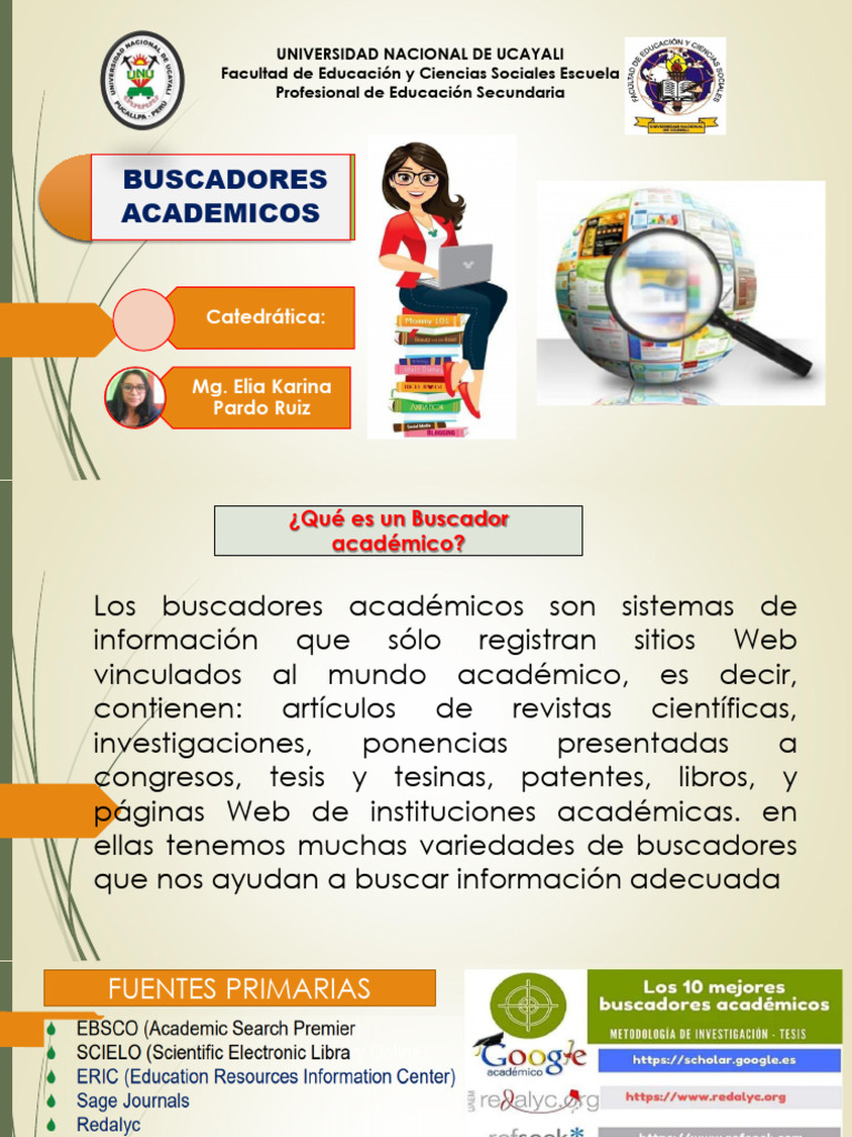 Guía de Buscadores Académicos | PDF | Acceso abierto | Ciencias de la ...