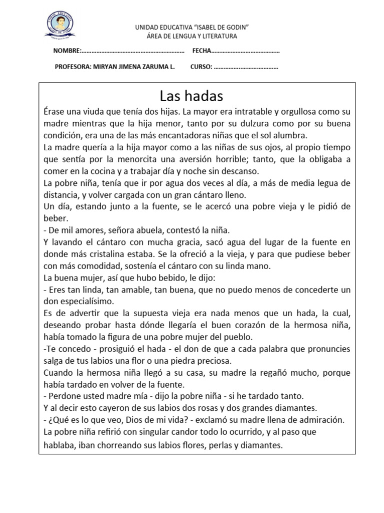 Las Hadas | PDF