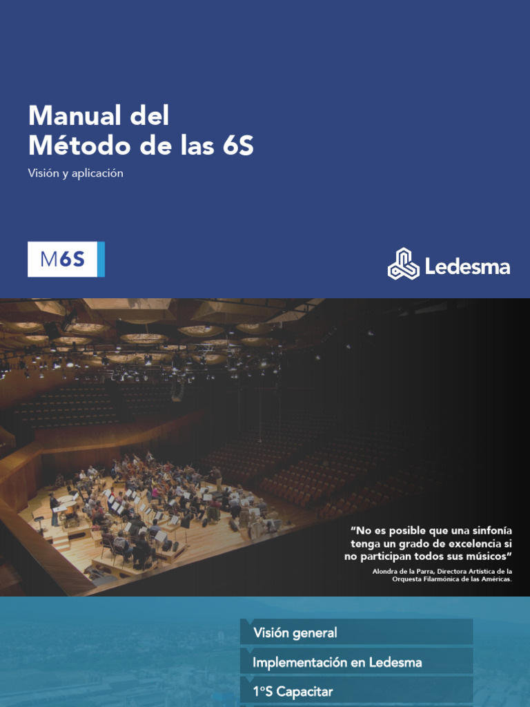 Manual de Las 6S Ledesma | PDF