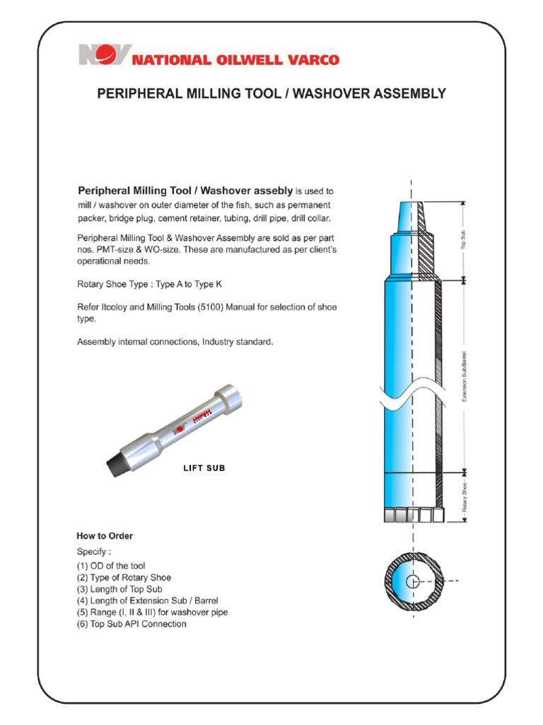 PMT - WOA & Rotary Shoes Pamphlets | PDF | Casing (Borehole ...