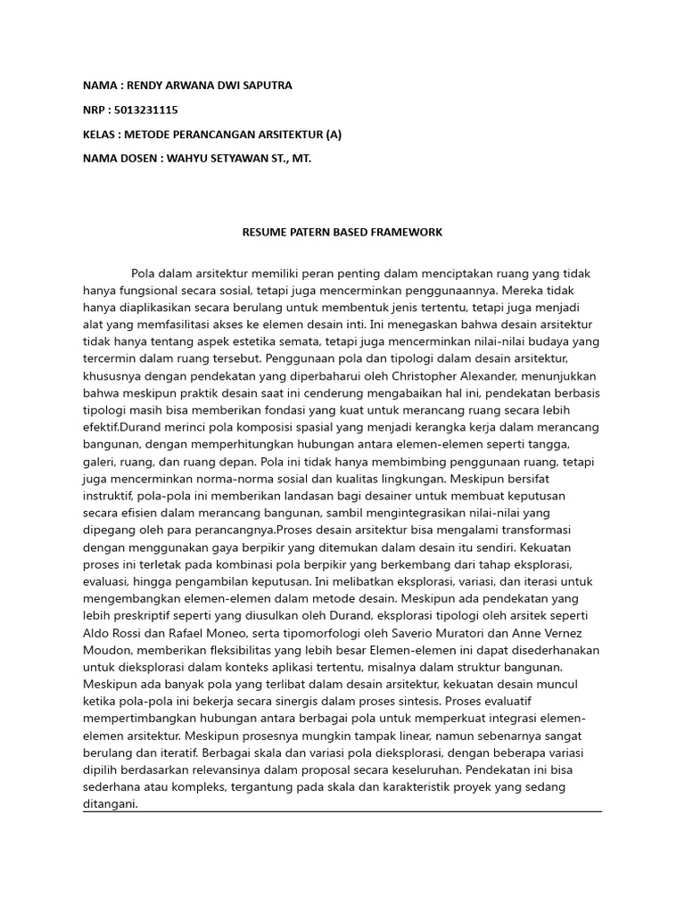 Metode Perancangan | PDF