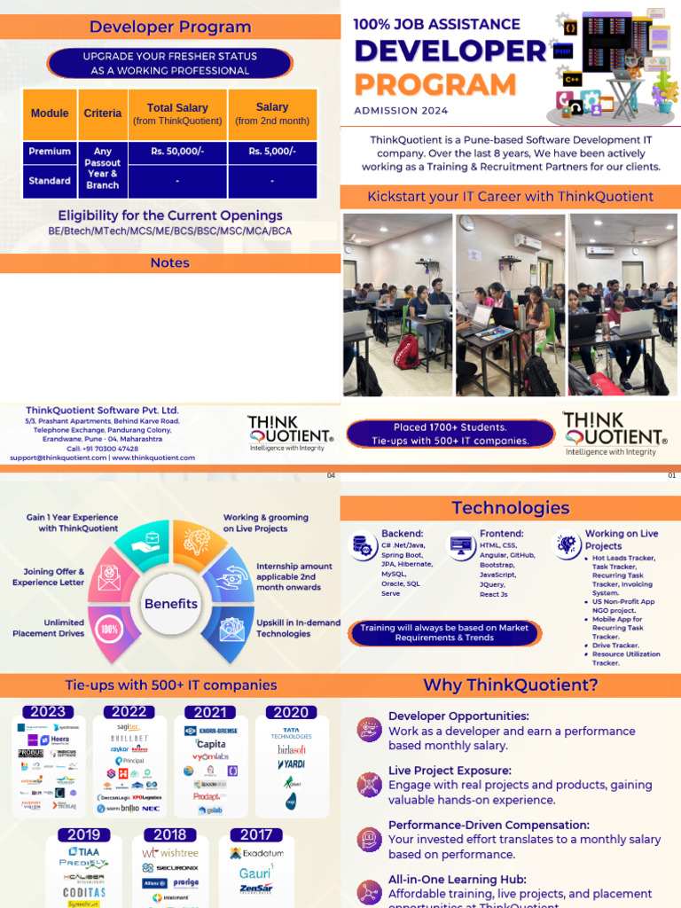 Brochure | PDF | Computer Programming | Software