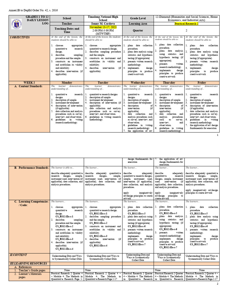 2week 2 PR2 | PDF | Survey Methodology | Methodology