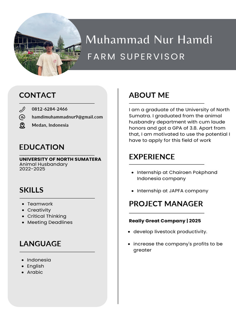 Muhammad Nur Hamdi | PDF | Career & Growth