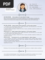 Green Leaf Resume for Designer Position | PDF | Design | Creativity